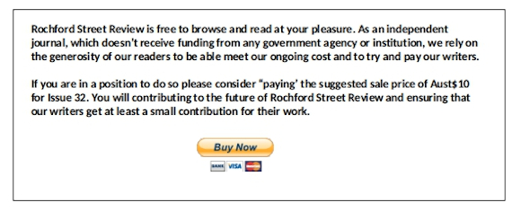 Philip Davison: Three Poems – Rochford Street Review